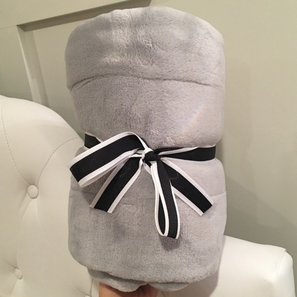 Accessories | Tiffany Blue Or Gray Plush Luxe Blanket Throw Soft | Poshmark